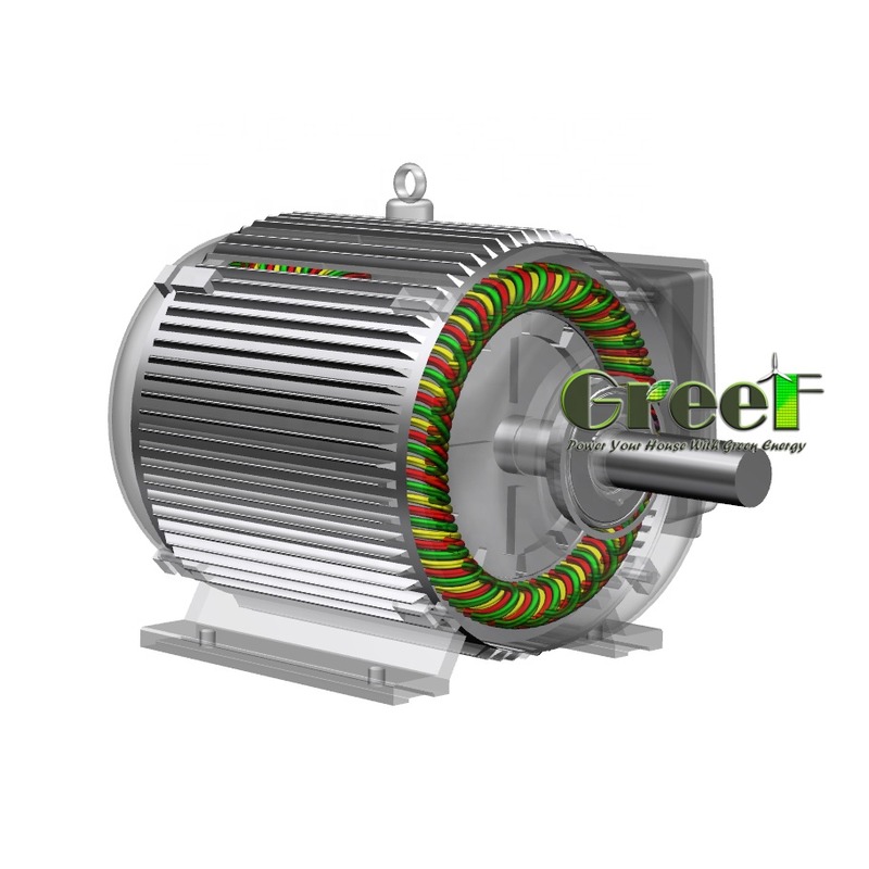 3-Phase AC Synchronous Permanent Magnet Motor Generator 500-8000 RPM